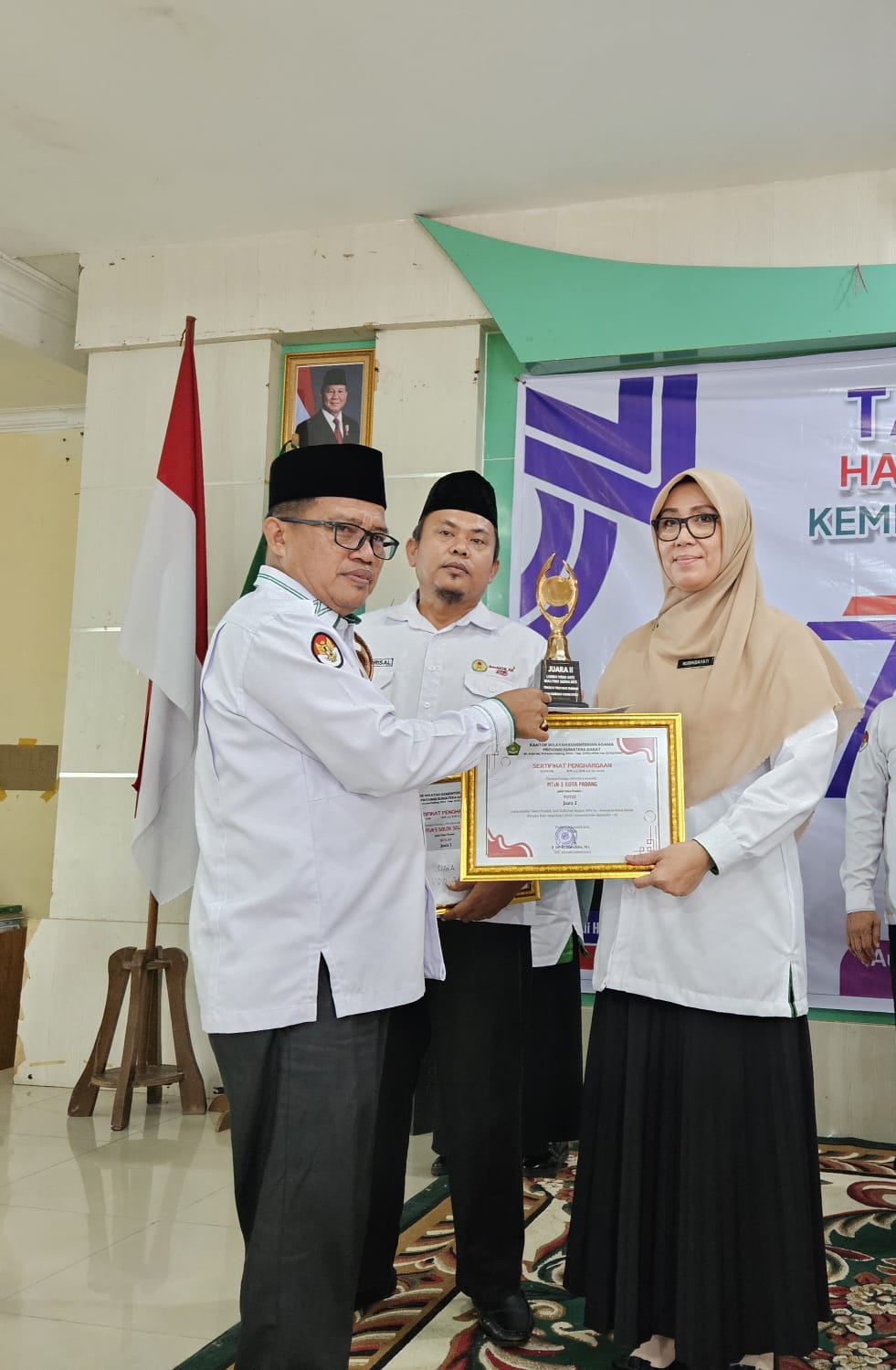 MTsN 3 Kota Padang Raih Juara 2 Lomba Video Pendek Anti Bullying Tingkat MTs se-Sumatera Barat ...